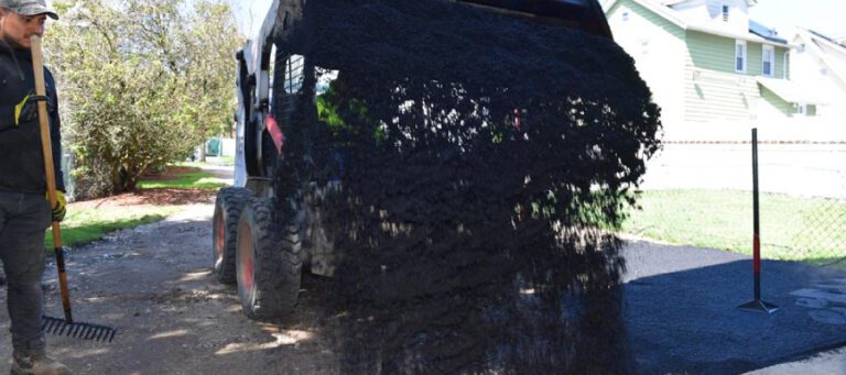 Can you explain the process of Common Blacktop paving?